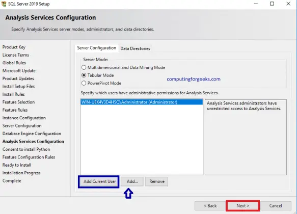 Install SQL Server 2019 Developer Edition on Windows Server 2019 | ComputingForGeeks