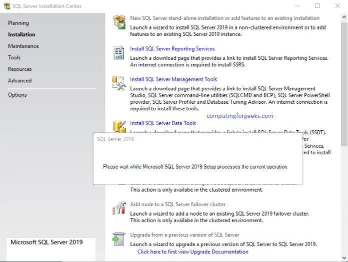 Install SQL Server 2019 Developer Edition on Windows Server 2019 ...