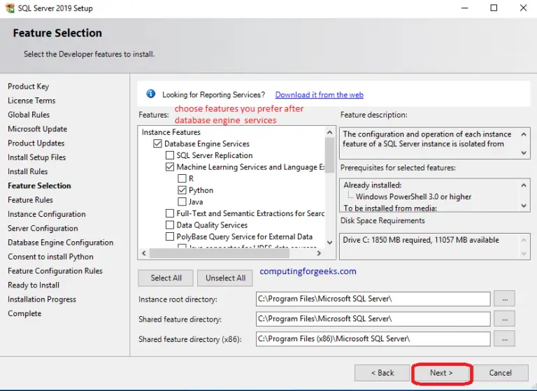 Install Sql Server 2019 Developer Edition On Windows Server 2019 Computingforgeeks 3700