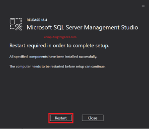 Install and Configure SQL Server Management Studio 18.4 on Windows 10 ...