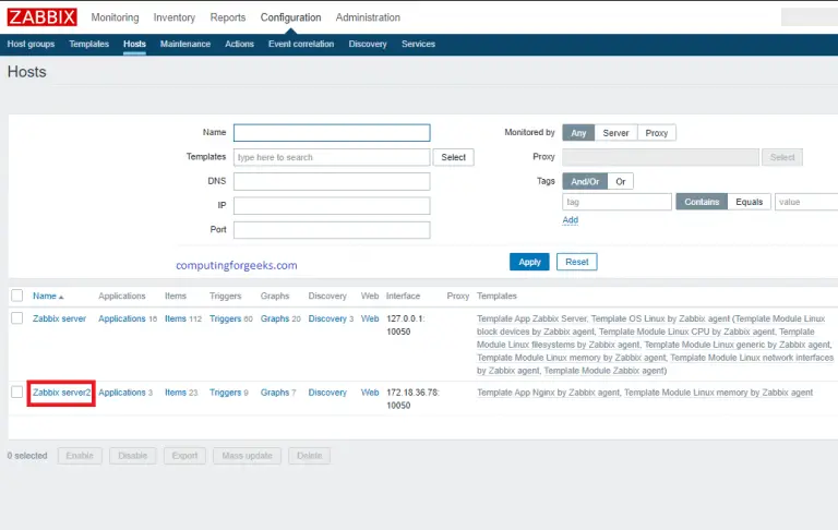 Install Zabbix Agent On Debian 11 Debian 10 ComputingForGeeks