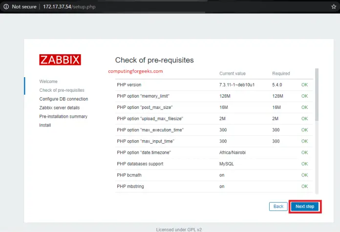 Install Zabbix Server On Debian 11 Debian 10 Computingforgeeks