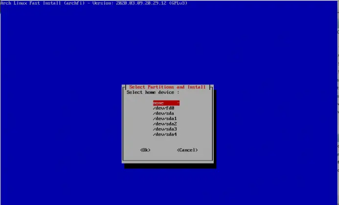 Arch Linux Easy and Fast Installation With Archfi | ComputingForGeeks