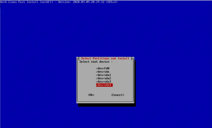 Arch Linux Easy and Fast Installation With Archfi | ComputingForGeeks
