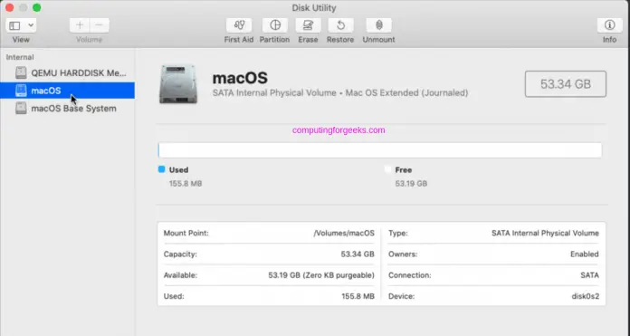 How To run macOS on KVM / QEMU | ComputingForGeeks