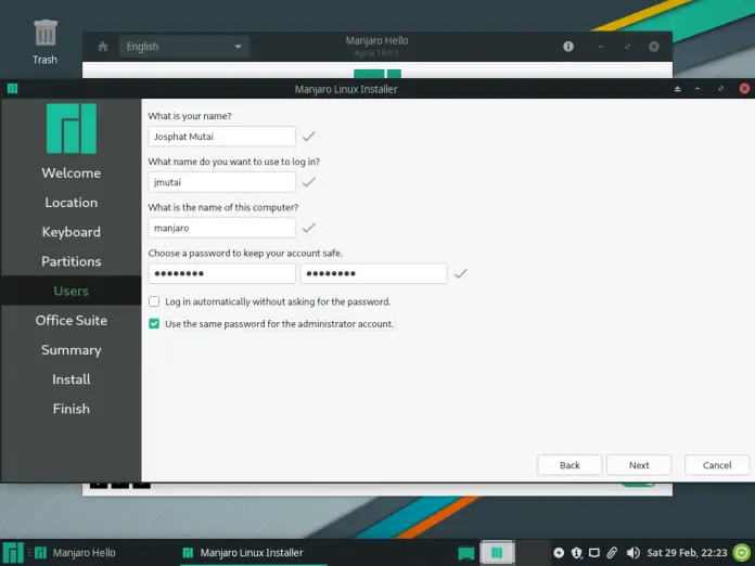 Install Manjaro 21 (Ornara) - Step by Step With Screenshots ...