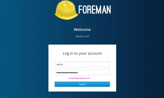 Install And Configure Foreman 3 X On Debian 11 Computingforgeeks