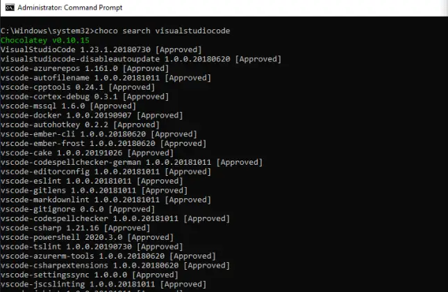 Manage Windows Applications from Command Prompt (CLI) with Chocolatey | ComputingForGeeks