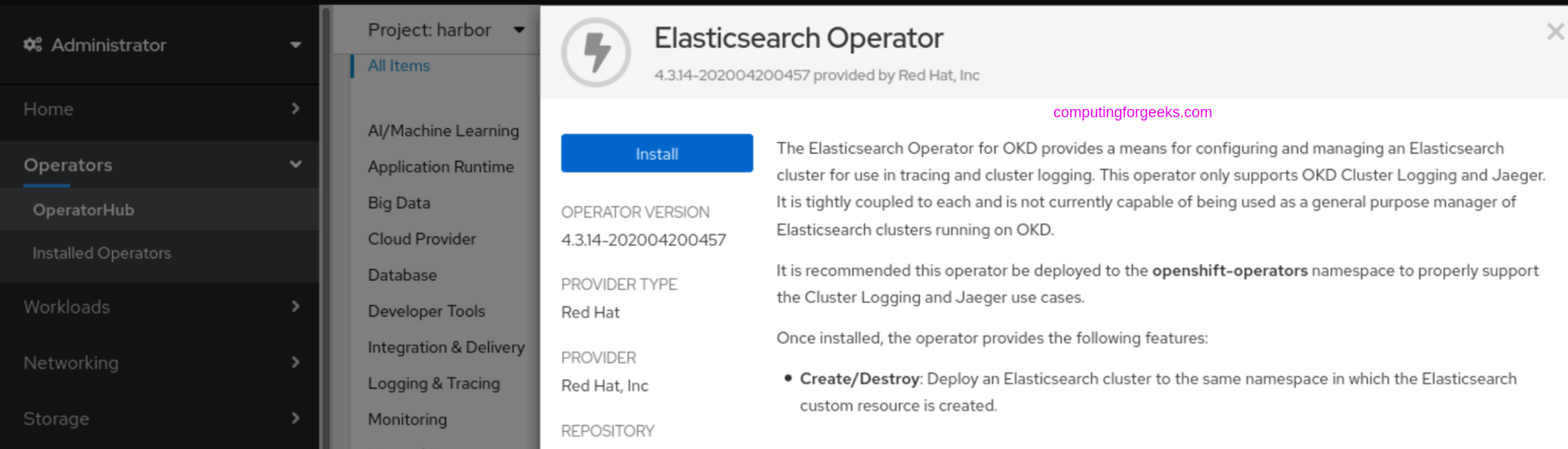 How To Install Istio Service Mesh on OpenShift 4.x | ComputingForGeeks