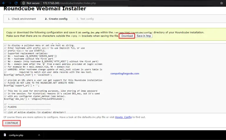 Setup Mail Server On Centos 8 With Postfix Dovecot Mysql And Roundcube Computingforgeeks