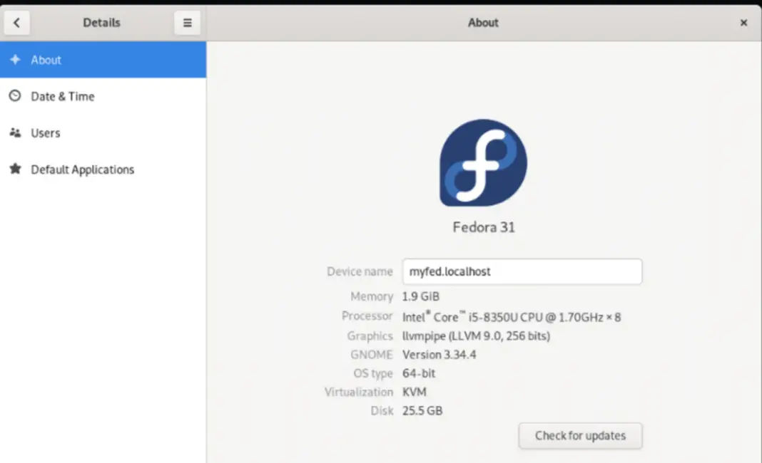 Upgrade Fedora 31 to Fedora 32 Linux Workstation | ComputingForGeeks