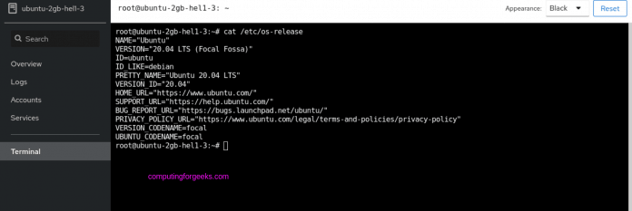 Install Cockpit Web Console on Ubuntu 22.04|20.04|18.04 | ComputingForGeeks
