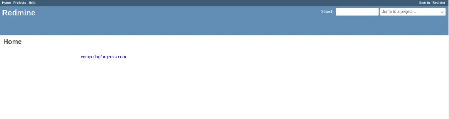 How To Install Redmine On Ubuntu 2004 Linux Computingforgeeks