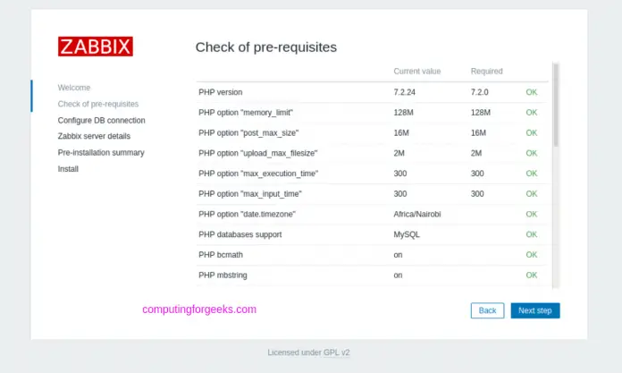 How To Install Zabbix Server 5.0 on CentOS 7 / RHEL 7 | ComputingForGeeks