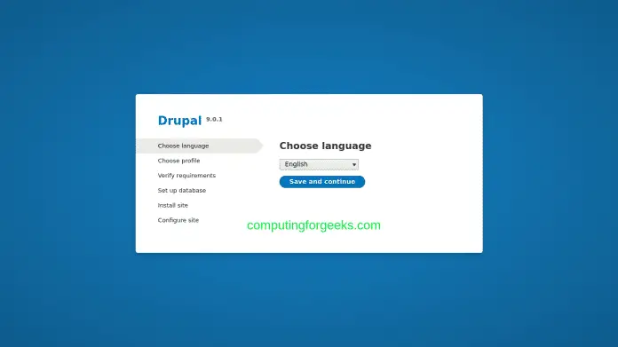 Install and Configure Drupal 9 CMS on CentOS 8 | ComputingForGeeks