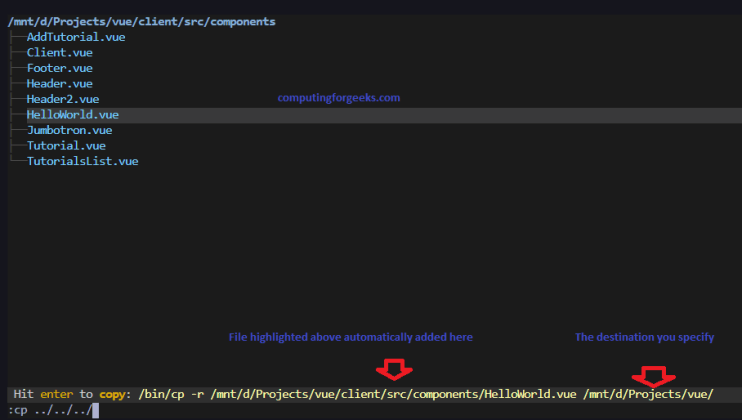 broot - Easy way to see and navigate directory trees in Linux | ComputingForGeeks
