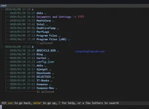 broot - Easy way to see and navigate directory trees in Linux | ComputingForGeeks