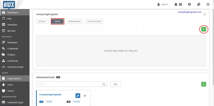 Install Ansible AWX on CentOS 8 / Rocky Linux 8 | ComputingForGeeks
