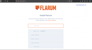 How To Create Forum Discussion Website using Flarum | ComputingForGeeks