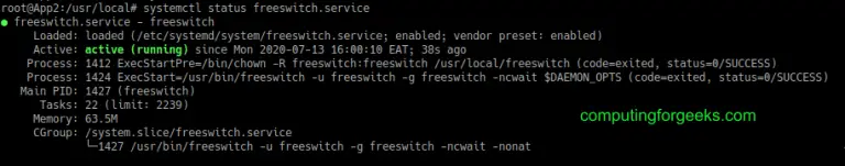 How To Install FreeSwitch PBX on Ubuntu 20.04|18.04 | ComputingForGeeks