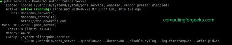 Install Powerdns On Centos 8 With Mariadb And Powerdns Admin
