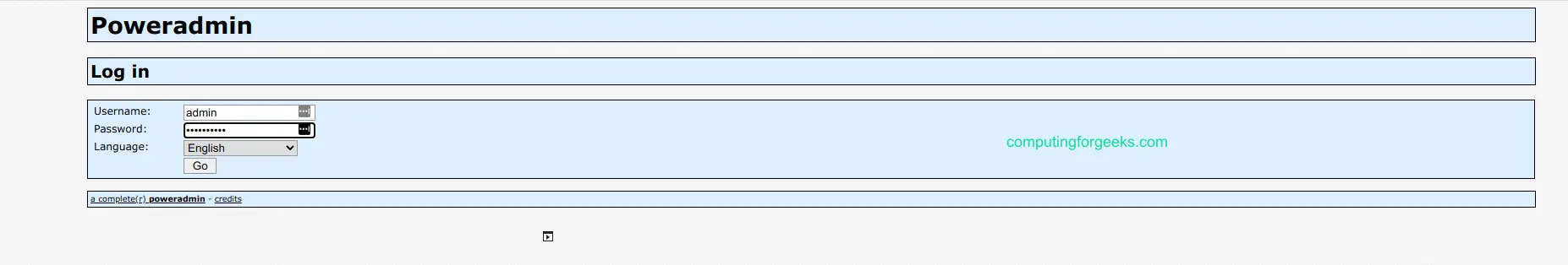 Install PowerDNS on CentOS 8 with MariaDB & PowerDNS-Admin | ComputingForGeeks