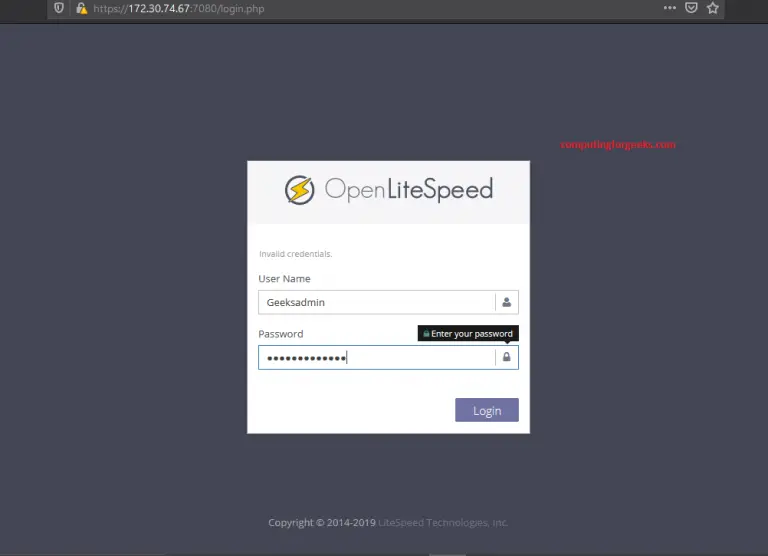 Install and Configure OpenLiteSpeed on Ubuntu 20.04|18.04 ...