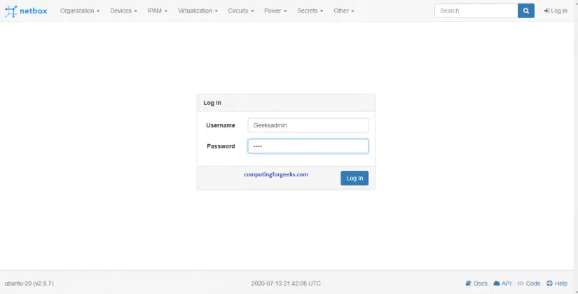 Install Netbox Ipam And Dcim Tool On Ubuntu 22042004 Computingforgeeks 0047