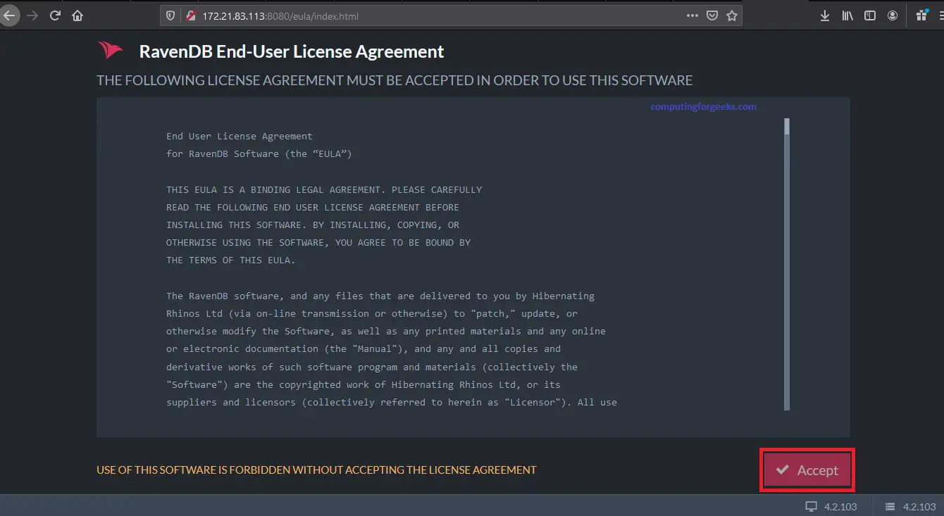 Install Ravendb Nosql Database On Ubuntu 22042004 Computingforgeeks