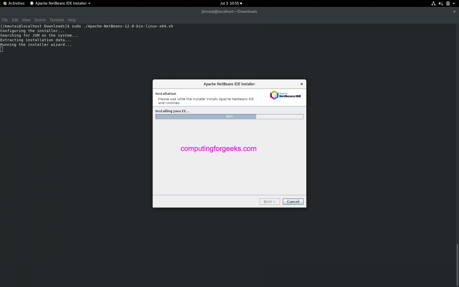 Install Apache Netbeans 12 On Centos 8 Rhel 8