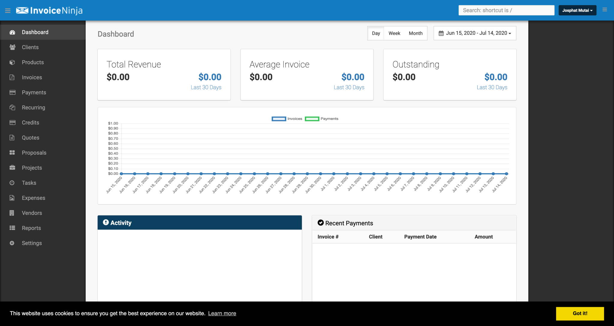 Install Invoice Ninja on CentOS 8 | Rocky Linux 8 | ComputingForGeeks