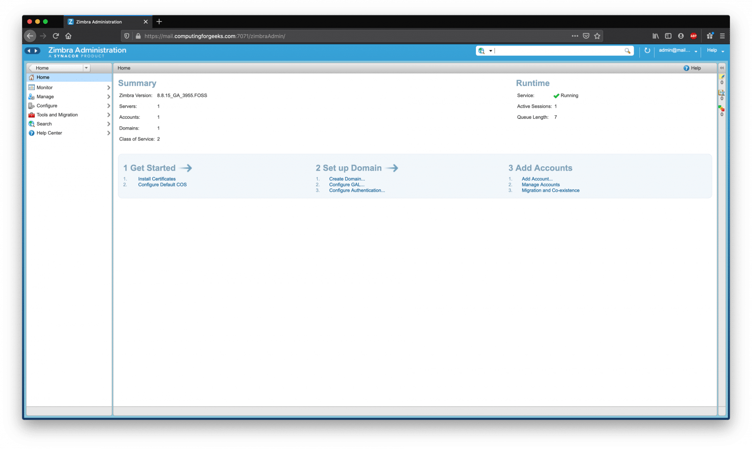 Install Zimbra 8.8 on CentOS 8|RHEL 8|Rocky Linux 8 | ComputingForGeeks