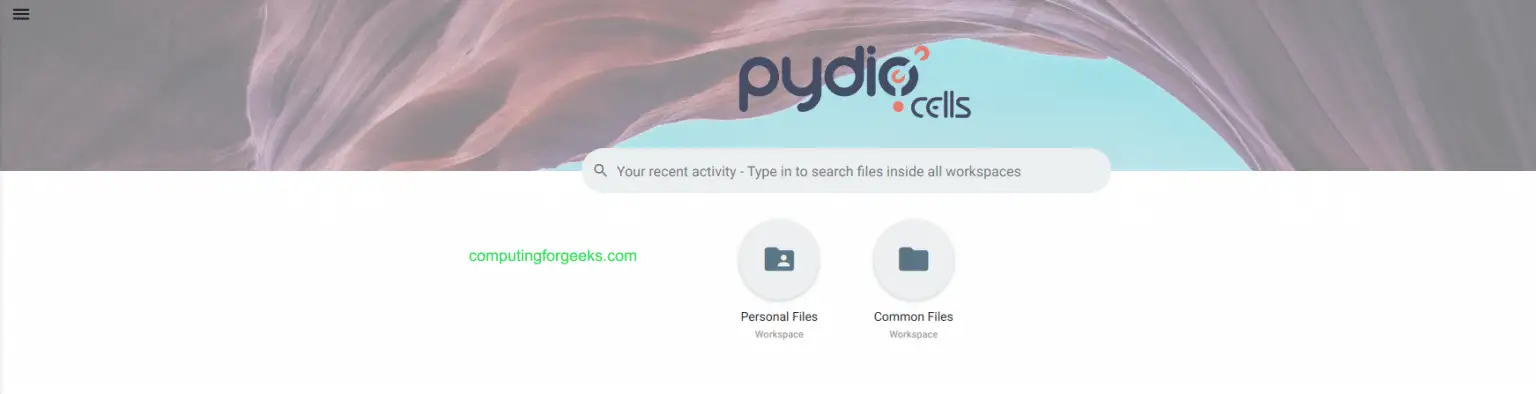 Install Pydio Cells File Sharing on CentOS 8 | ComputingForGeeks