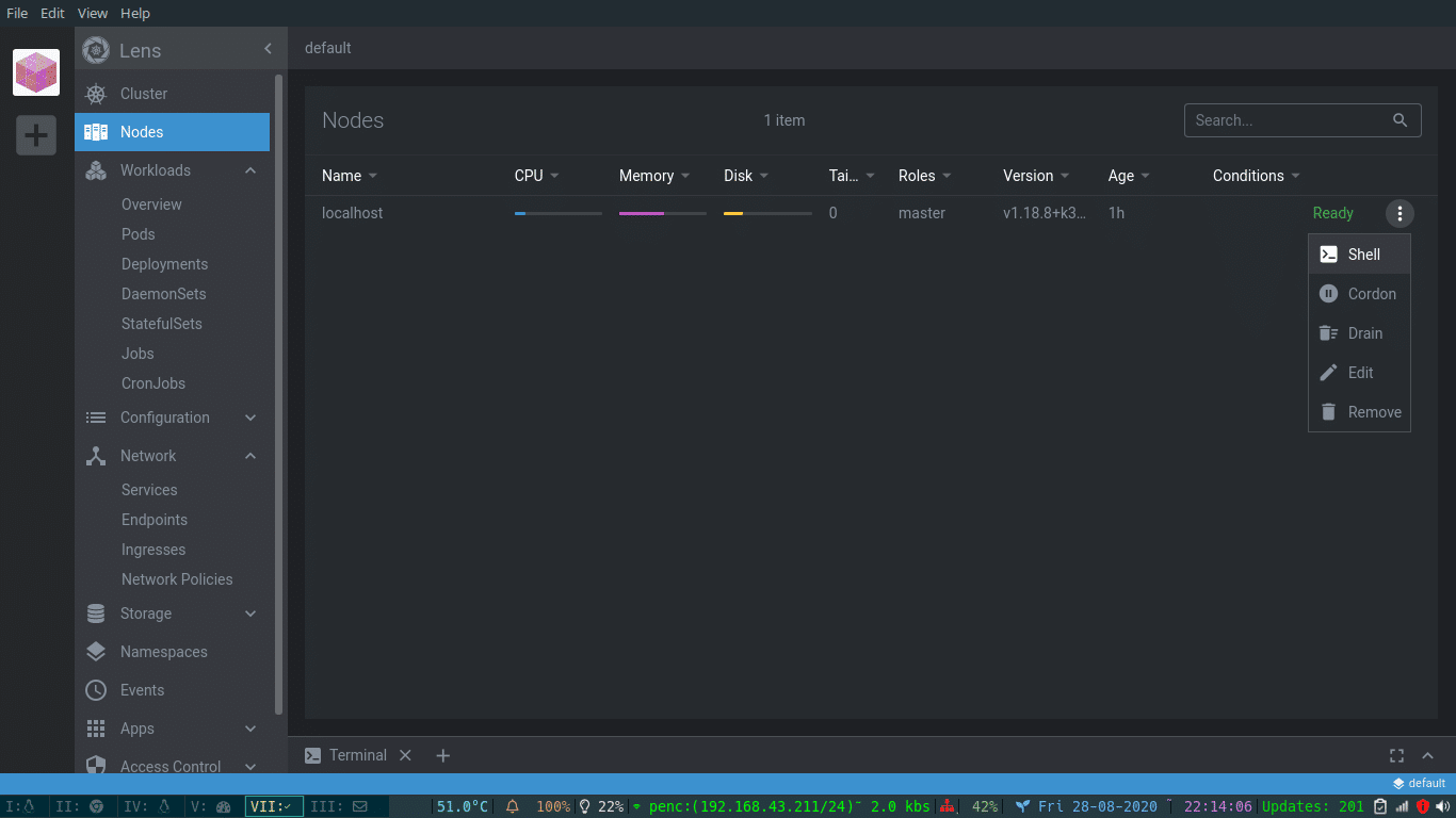 Install Lens Best Kubernetes Dashboard And Ide Computingforgeeks 8495