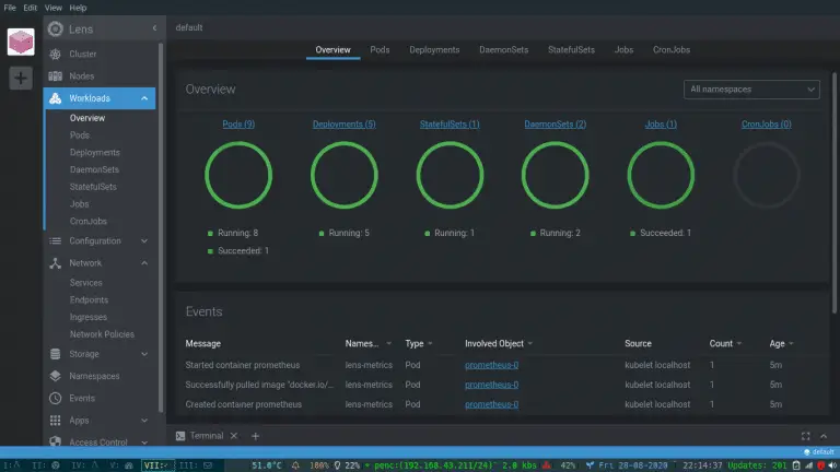 Install Lens - Best Kubernetes Dashboard and IDE | ComputingForGeeks
