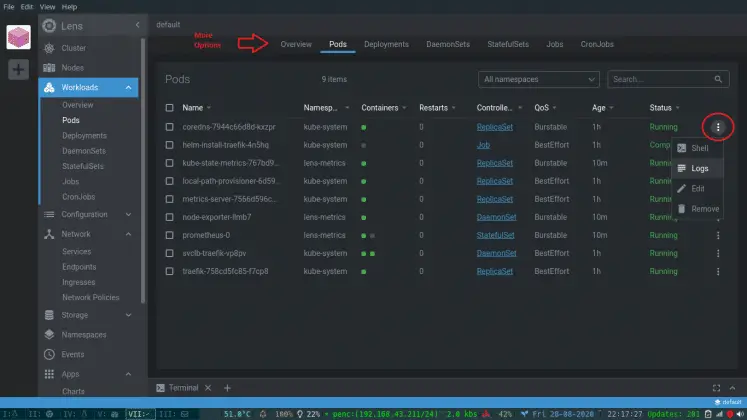 Install Lens - Best Kubernetes Dashboard and IDE | ComputingForGeeks