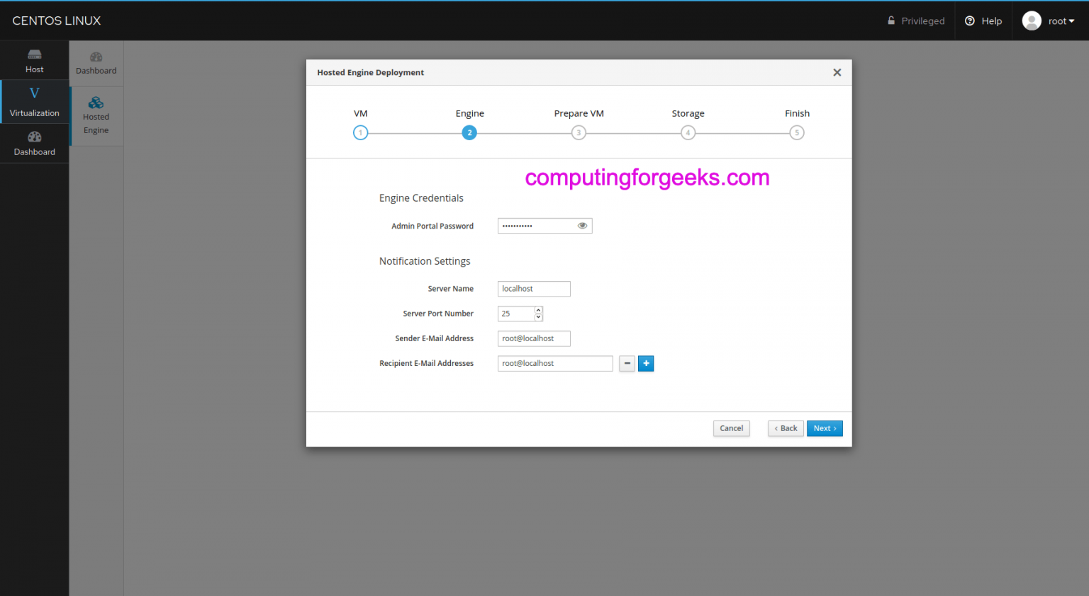 Install and Configure oVirt 4.4 on CentOS 8 | ComputingForGeeks