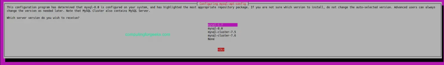 How To Install MySQL 5 7 On Ubuntu 20 04 ComputingForGeeks