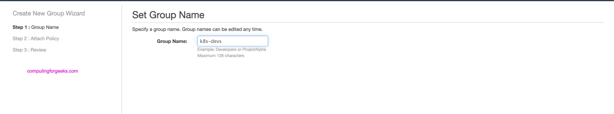 Grant Developers Access To Eks Kubernetes Cluster Computingforgeeks 9432