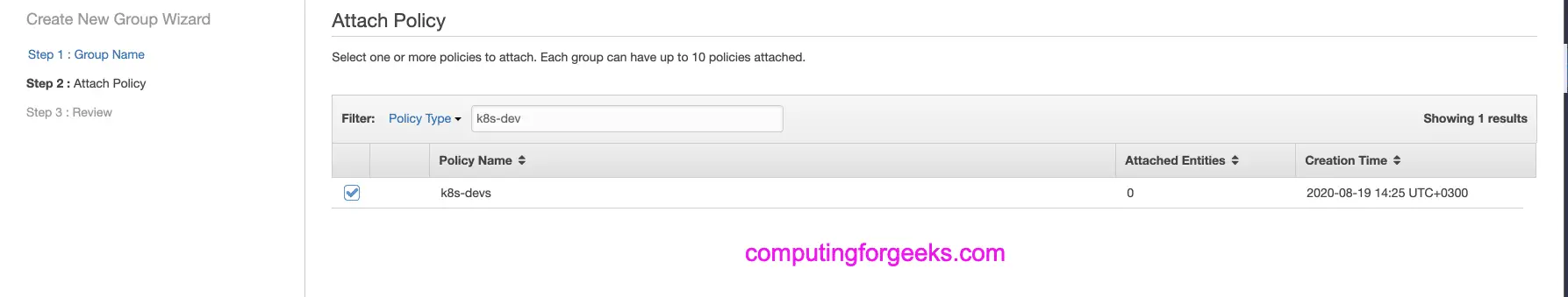 Grant Developers Access To Eks Kubernetes Cluster Computingforgeeks 4681