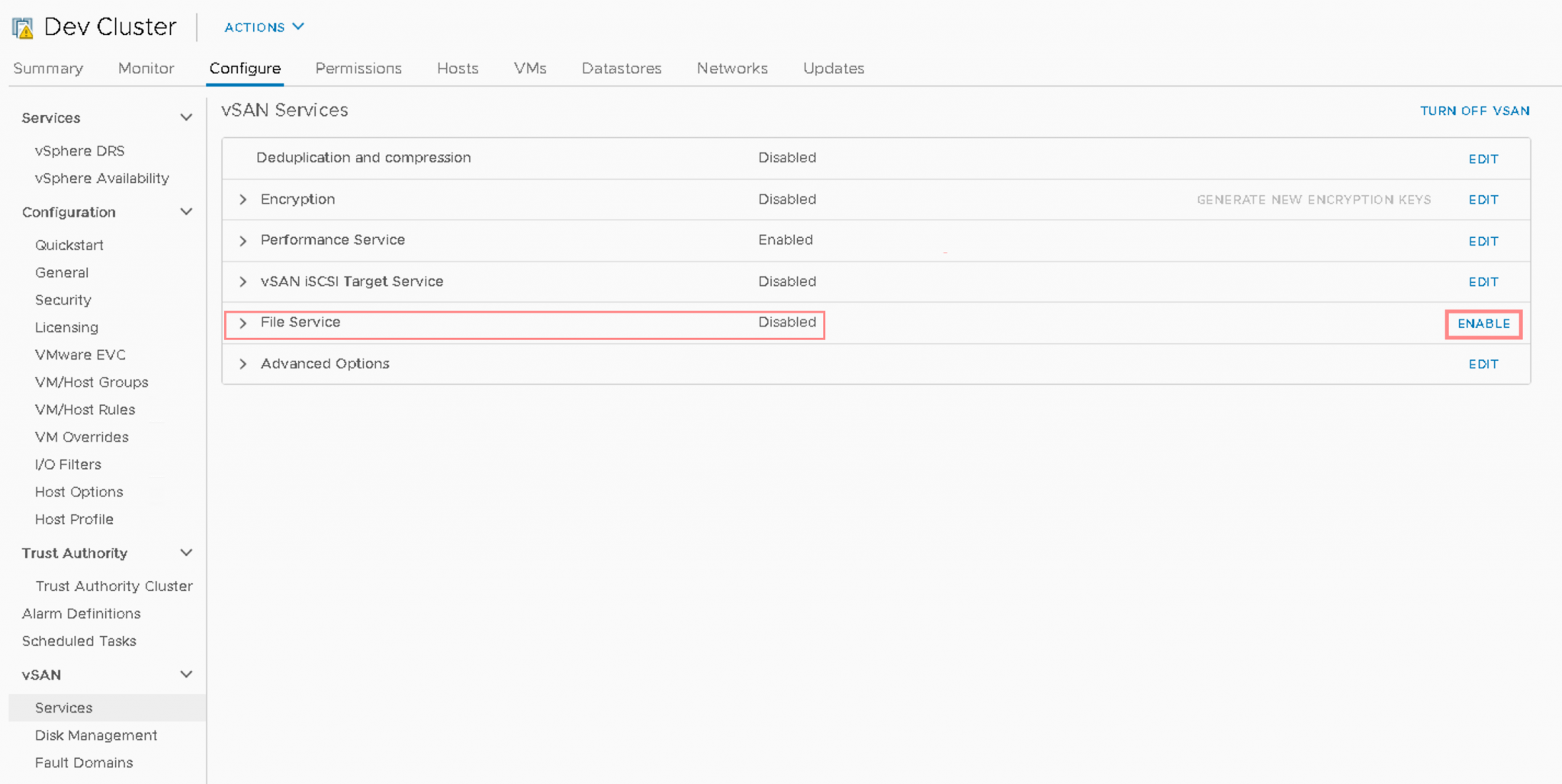 Enable Nfs File Service In Vmware Vsan Storage Cluster Computingforgeeks