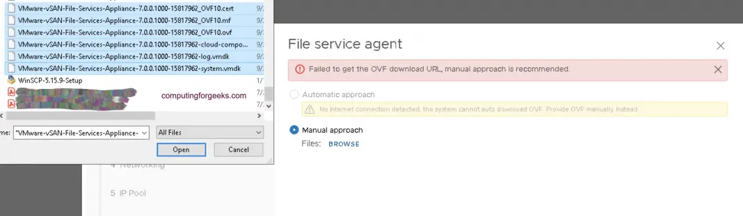 Enable Nfs File Service In Vmware Vsan Storage Cluster Computingforgeeks