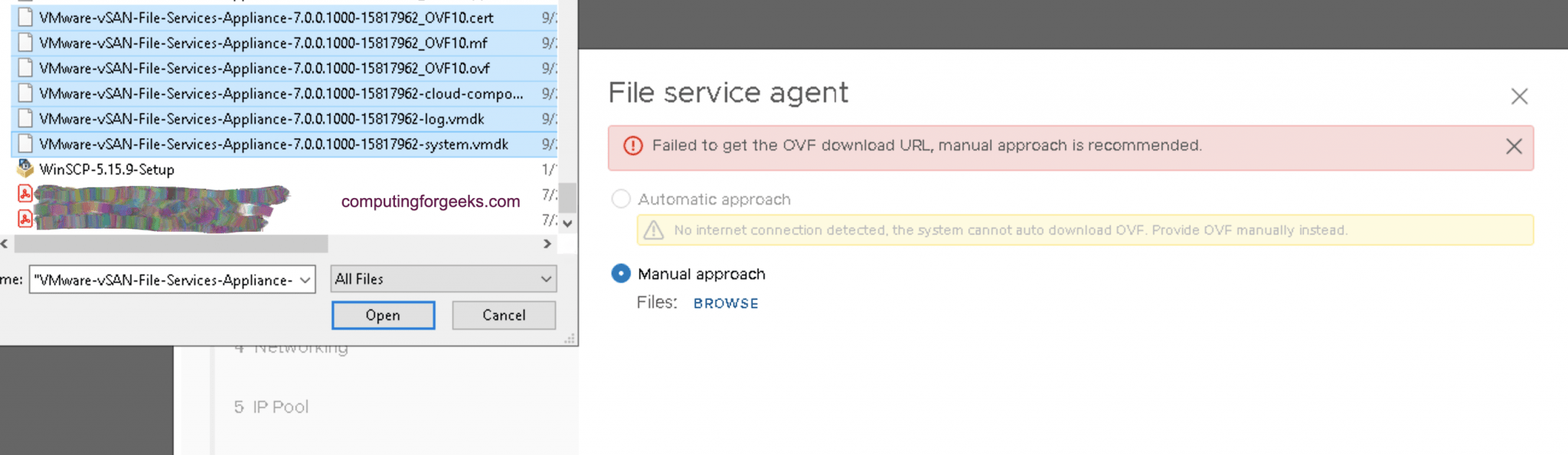 Enable Nfs File Service In Vmware Vsan Storage Cluster Computingforgeeks