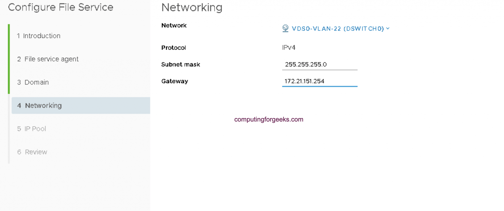 Enable Nfs File Service In Vmware Vsan Storage Cluster Computingforgeeks