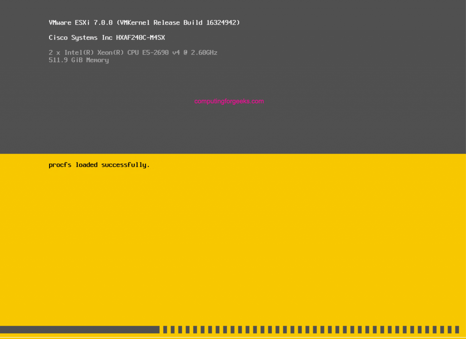 Install Vsphere Esxi 7 0 On Bare Metal Servers Computingforgeeks
