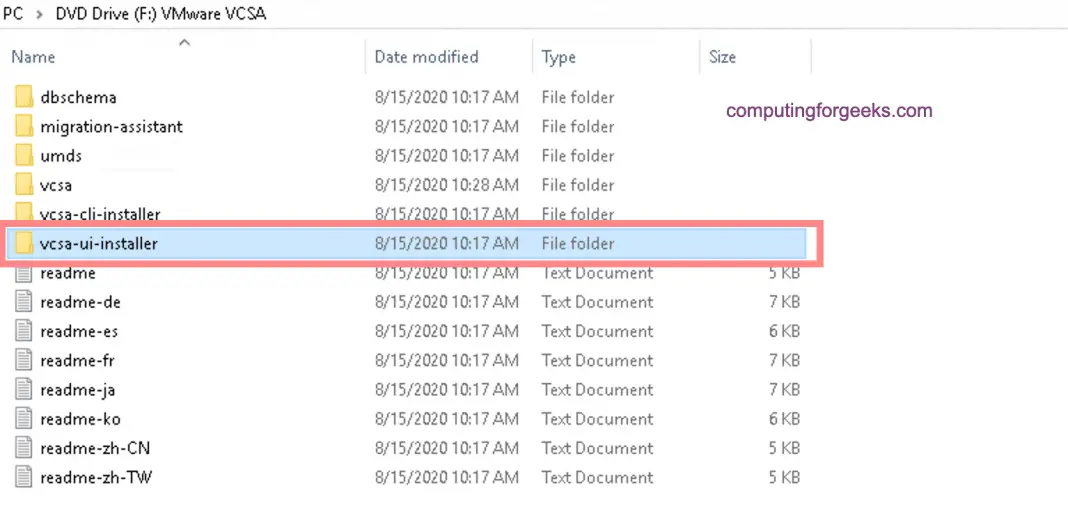 How To Install vCenter 7 Server Appliance on ESXi Host | ComputingForGeeks