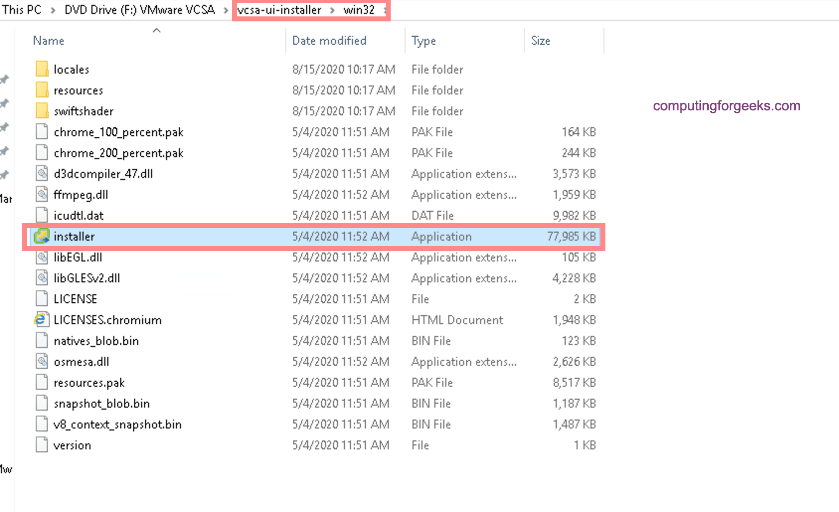 Install vSphere 8.0 – vCenter Server Appliance using Linux ...