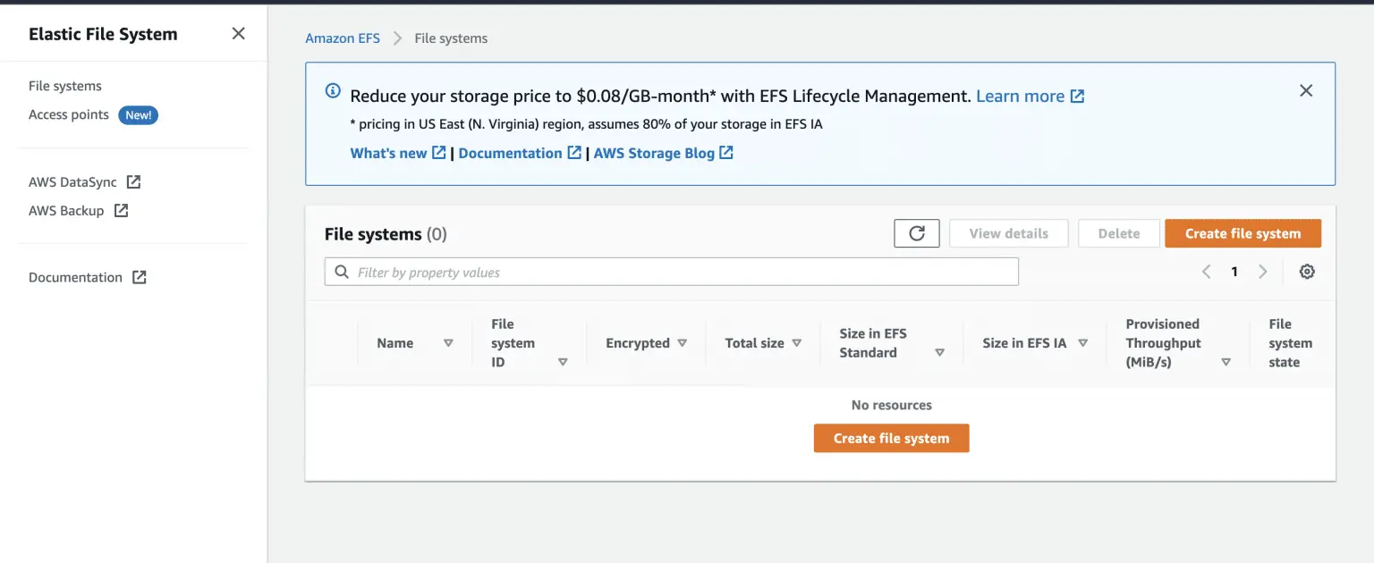 How To Create Aws Efs Filesystem With Cloudformation Computingforgeeks 8317
