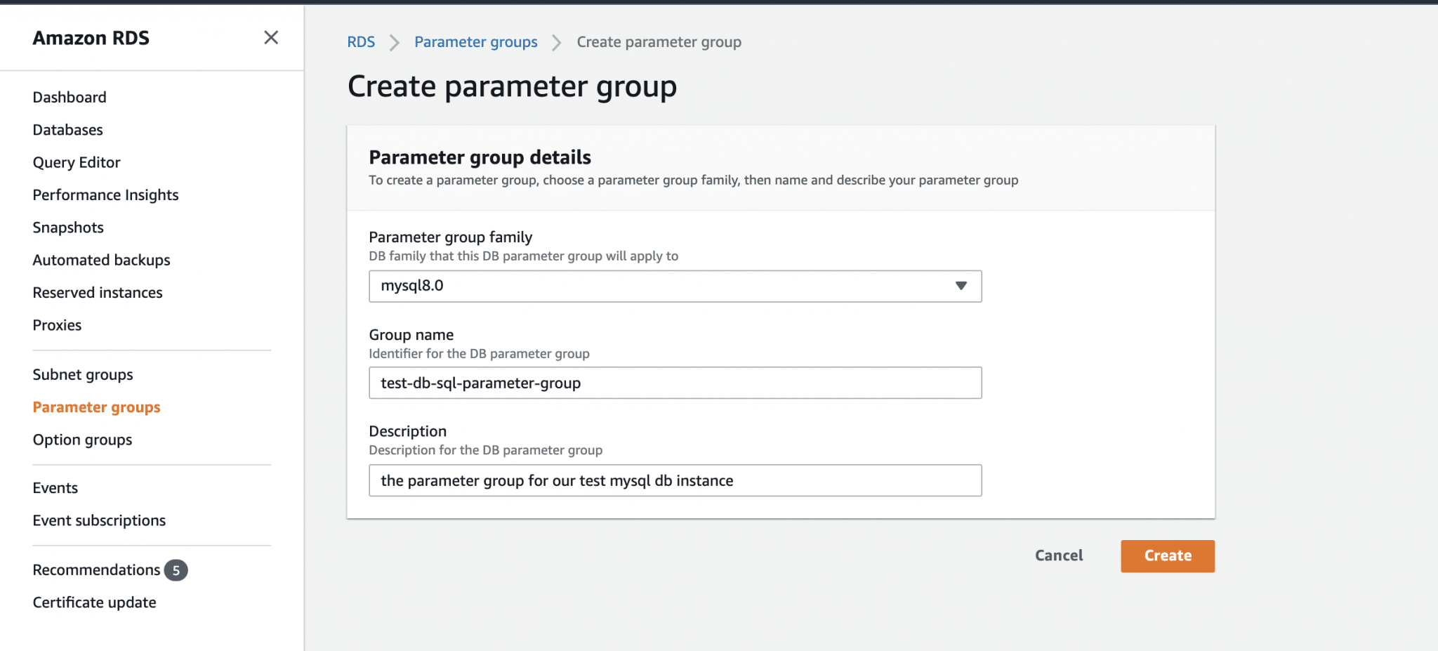 Setup Aws Rds Mysql Db Instance With Cloudformation Computingforgeeks