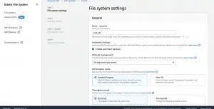 How To Create AWS EFS Filesystem With CloudFormation | ComputingForGeeks